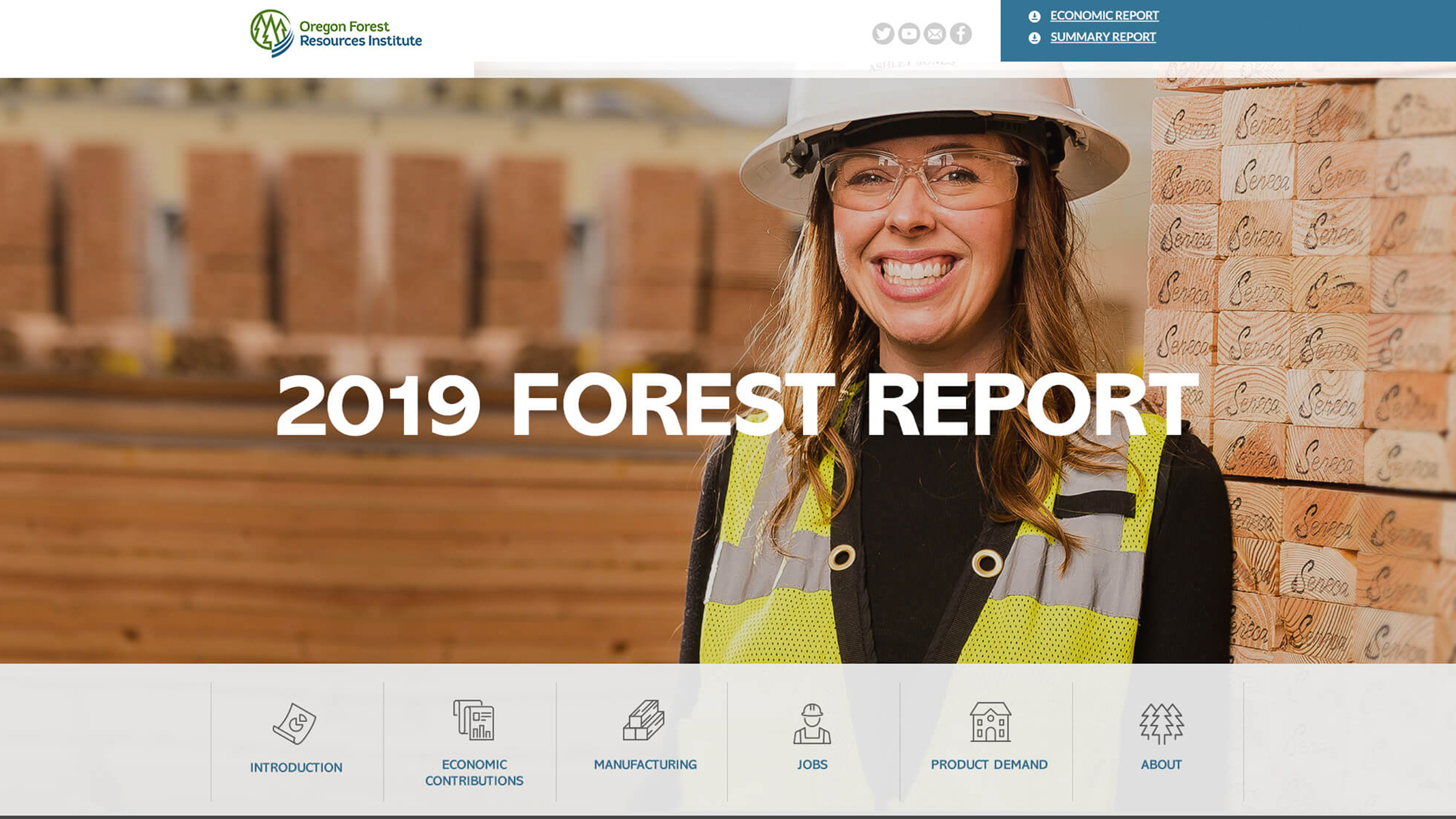 ⚙ General Settings : OFRI Forest Report